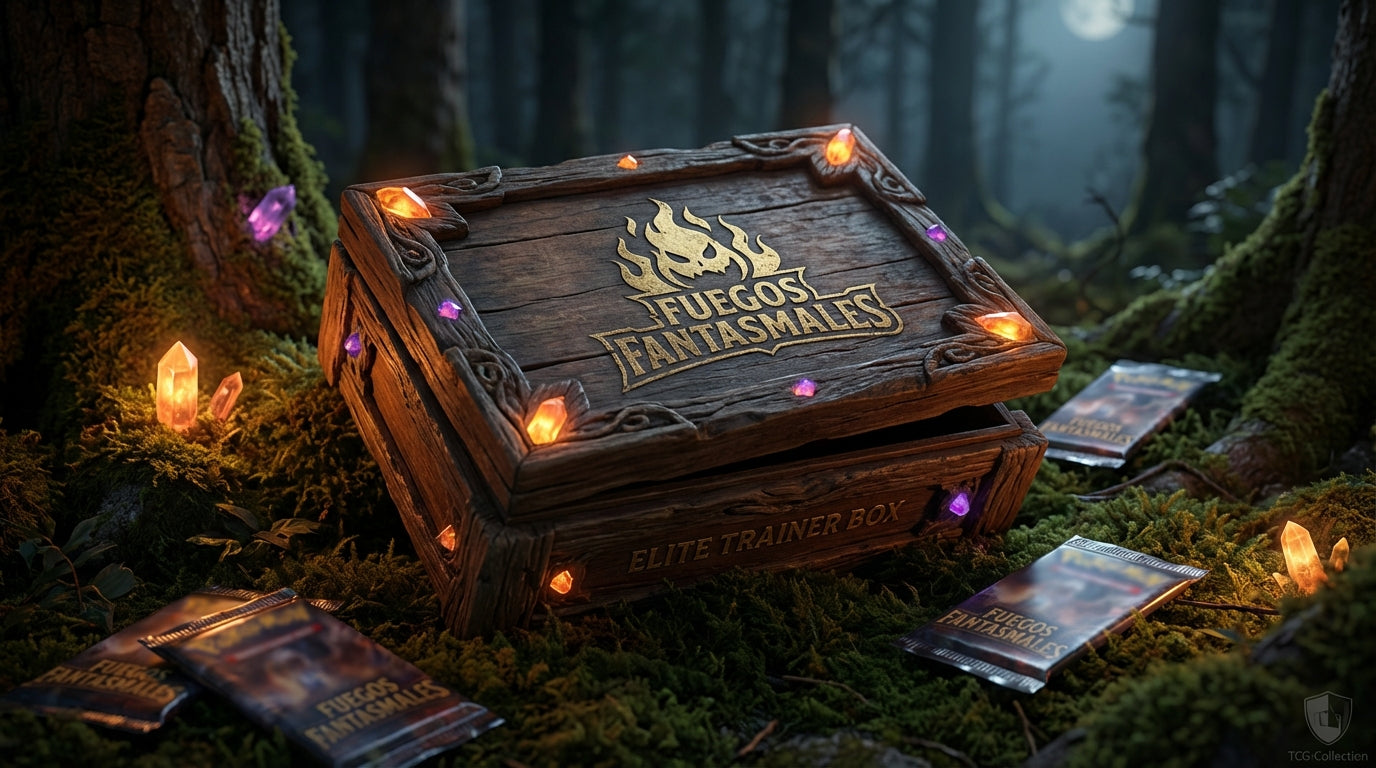 Guía Completa de la Elite Trainer Box de Pokémon: Fuegos Fantasmales ...